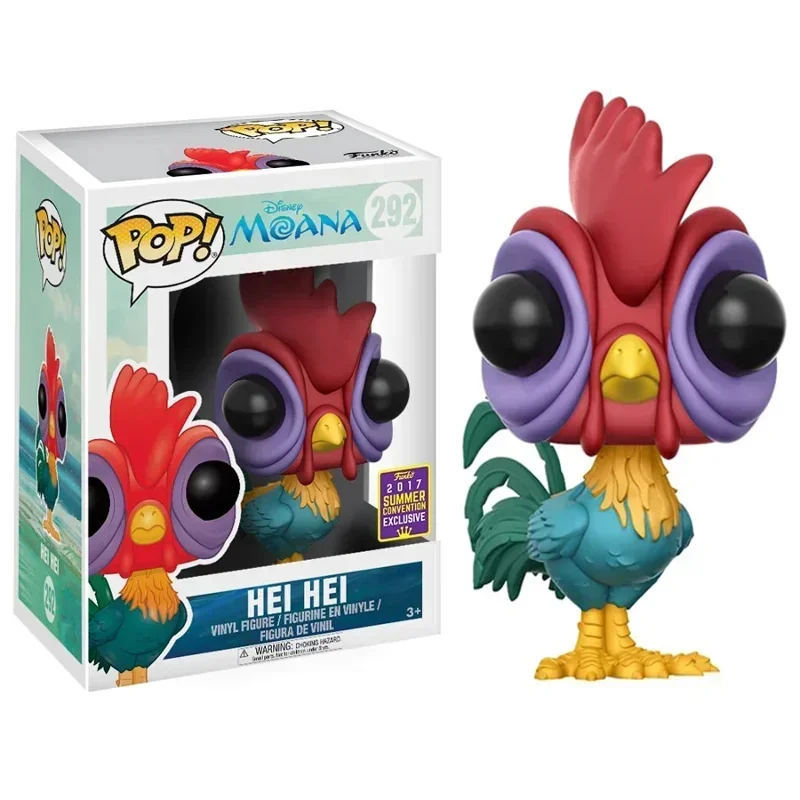 funko pop Disney Cartoon Movie Moana Hei Hei 292# Vinyl Action Figure ...