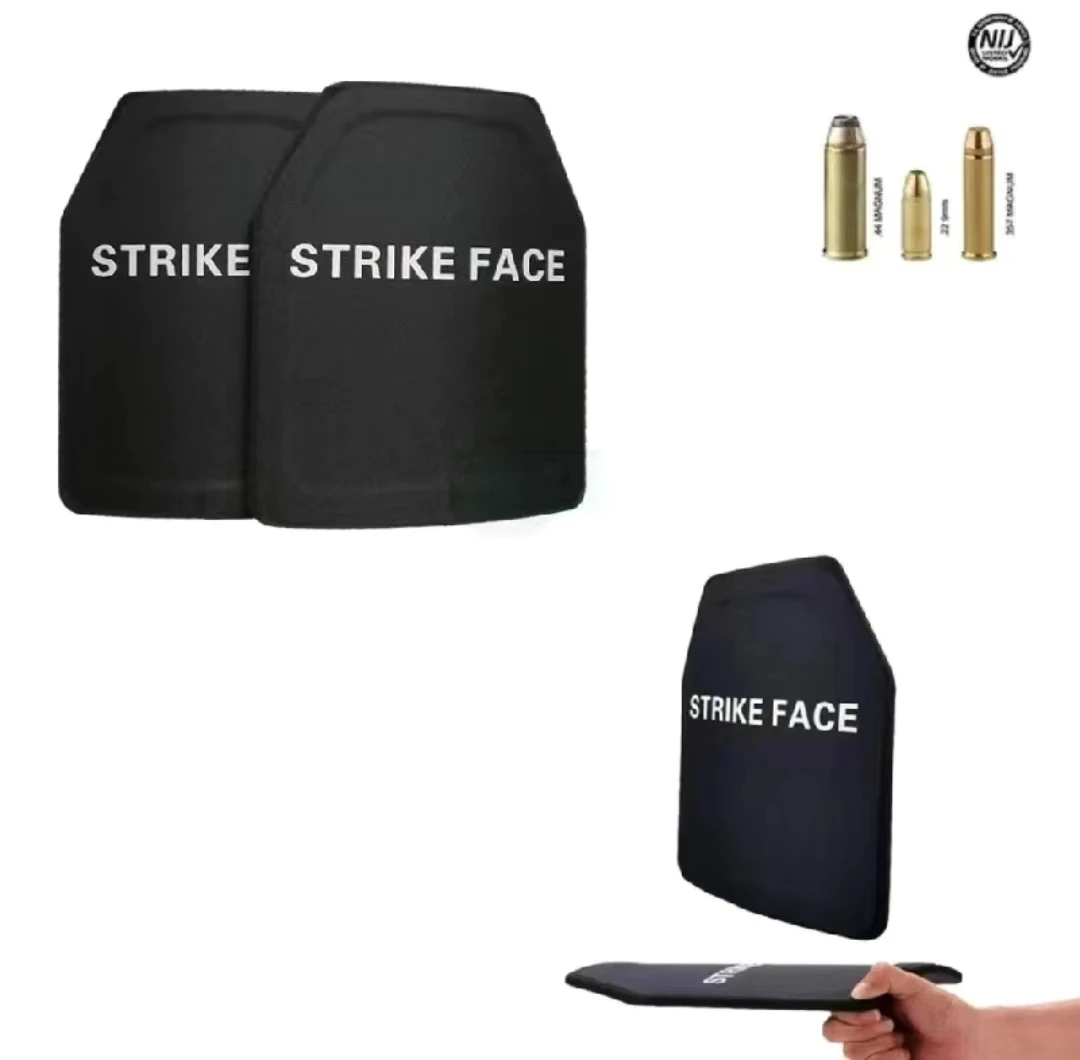 Trapezoid Light Tactical NIJ Level IIIA UHMWPE Bullet-Proof Plate Level ...