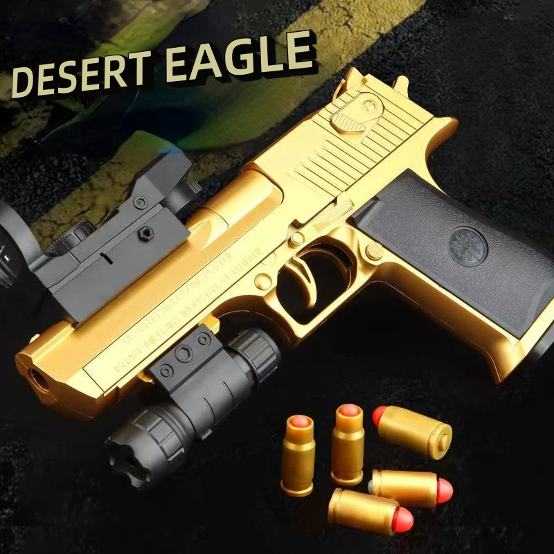 Desert-Eagle-Mechanical-Continuous-Fire-Pistol-Shell-Ejection ...
