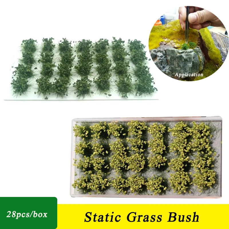 Diy-Model-Making-Simulation-Grass-Bush-Forest-Diorama-Military-Scene ...
