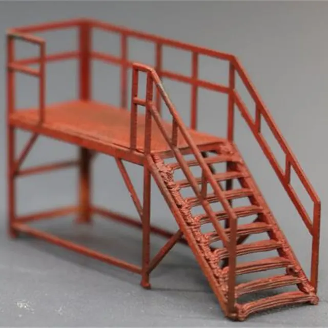 1/87 HO Scale Train Boarding Ladder Model Train Scene Model DIY Sand ...