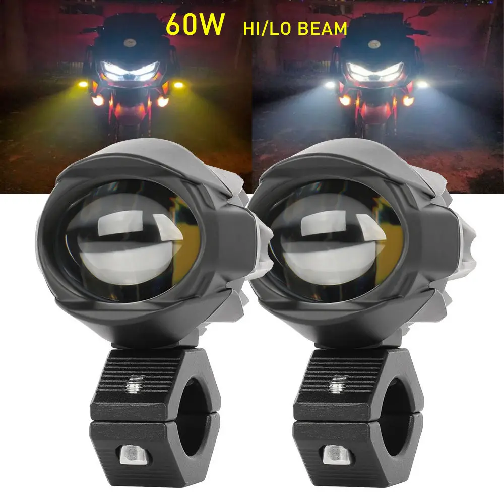 3Inch-Motorcycle-Fog-Light-Brighter-Lamp-Off-Road-Driving-Light-Off ...