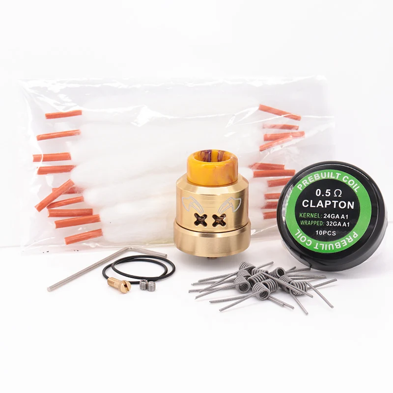 E-Cigarette-Dead-Rabbit-Max-RDA-28mm-Atomizer-Dual-Coil-Large-Deck ...