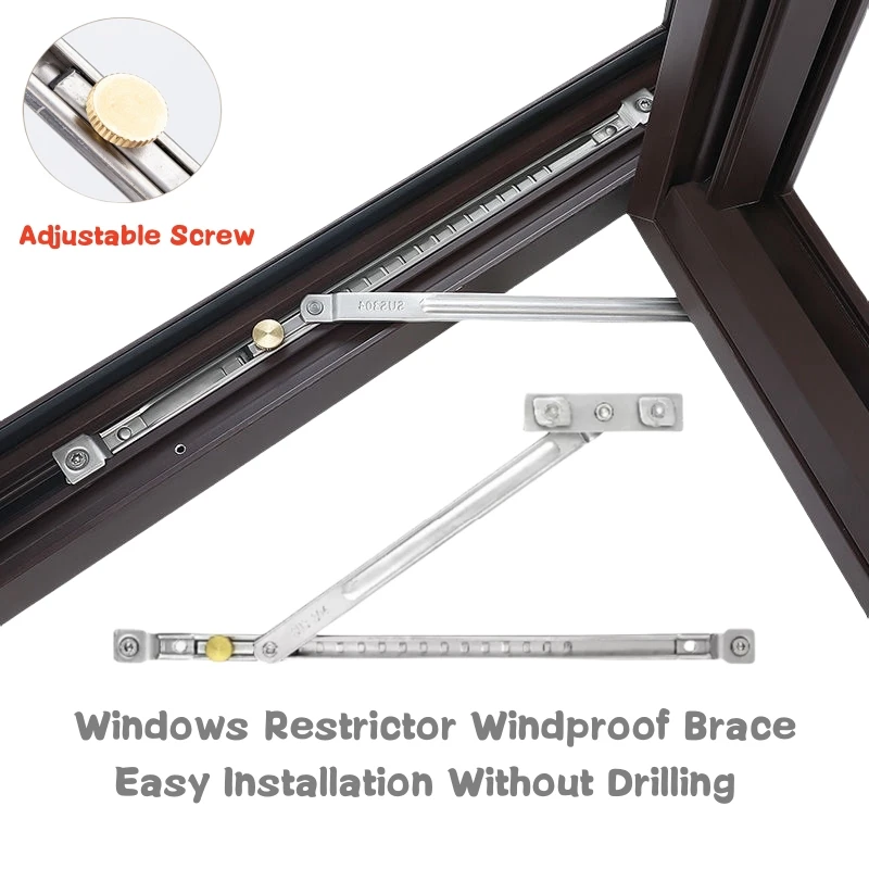Telescopic-Slides-Windows-Restrictor-Windproof-Brace-Stopper-Children ...