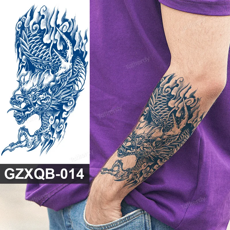 Dragon Arm Wrap Tattoo