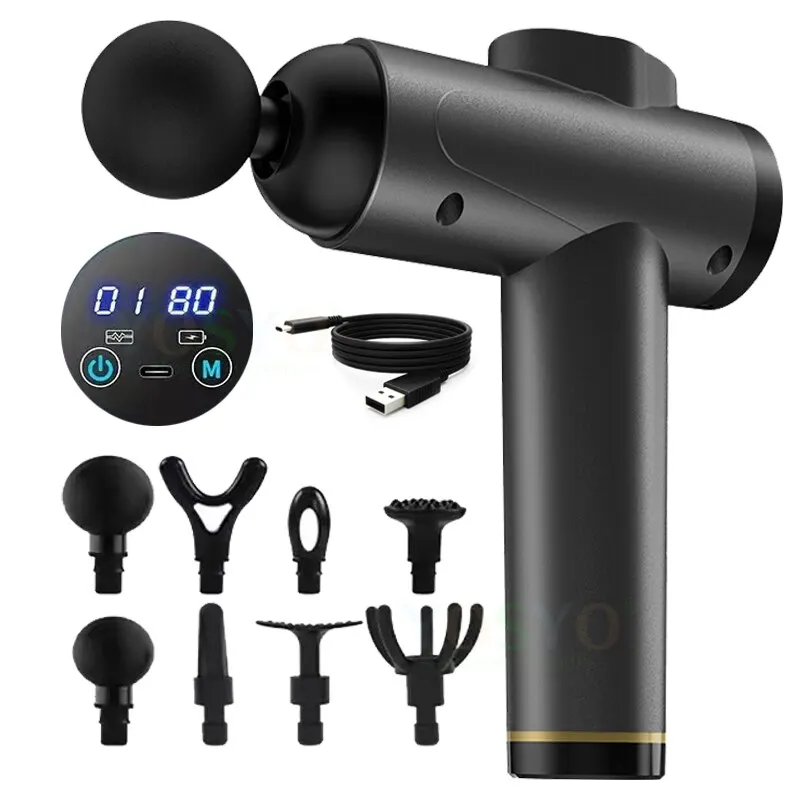 Portable-Mini-Massage-Gun-Body-Relaxation-Vibration-Machine-Neck-Back ...