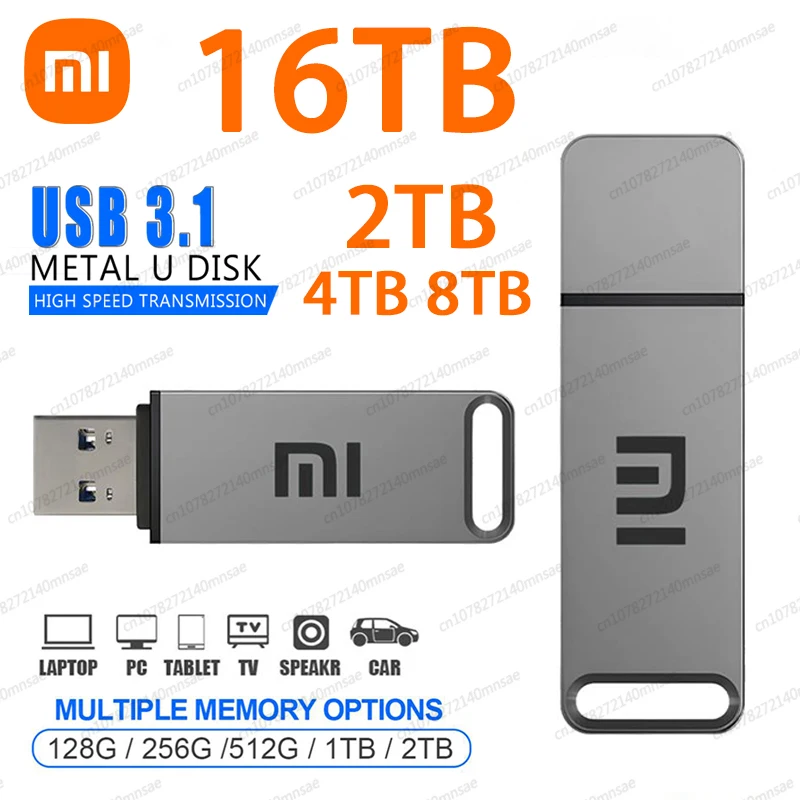Xiaomi-Pen-Drive-Original-USB-3-1-Pen-Drive-de-Alta-Velocidade-Metal ...