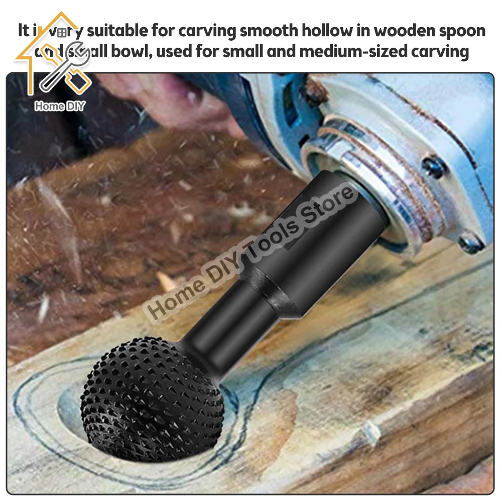 10-14mm-Sphere-Rotary-Grinding-Head-Wood-Carving-Polishing-Engraving ...