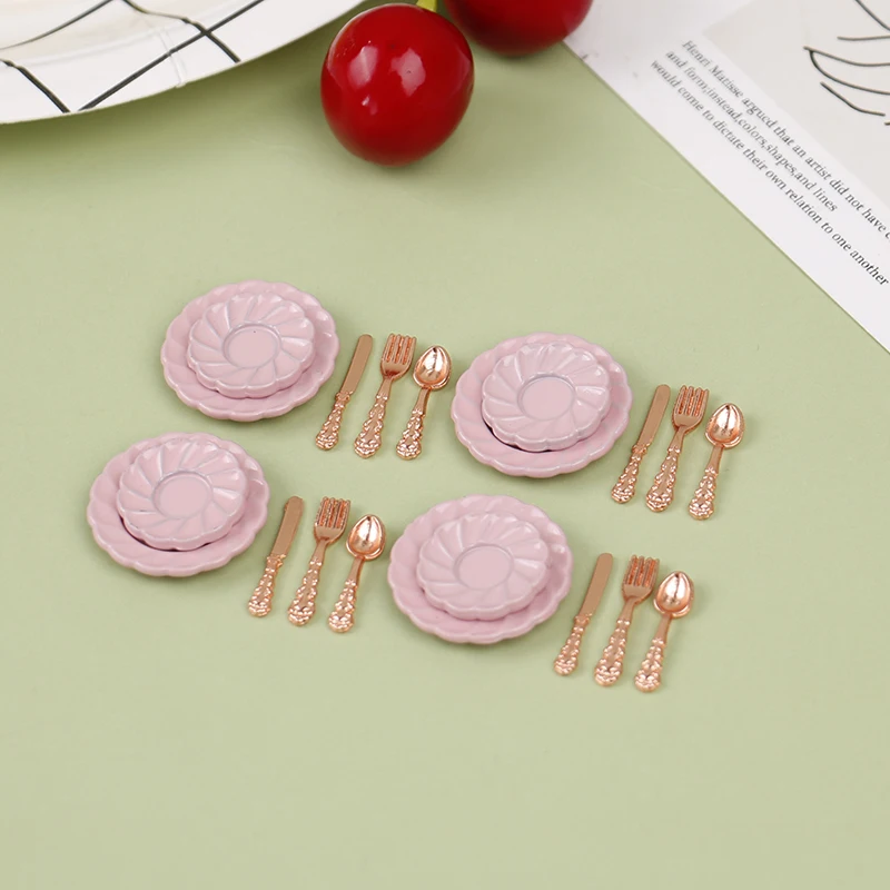 16Pcs-20Pcs-Vintage-Dollhouse-Miniatures-Tableware-Mini-Cutlery-Knife ...