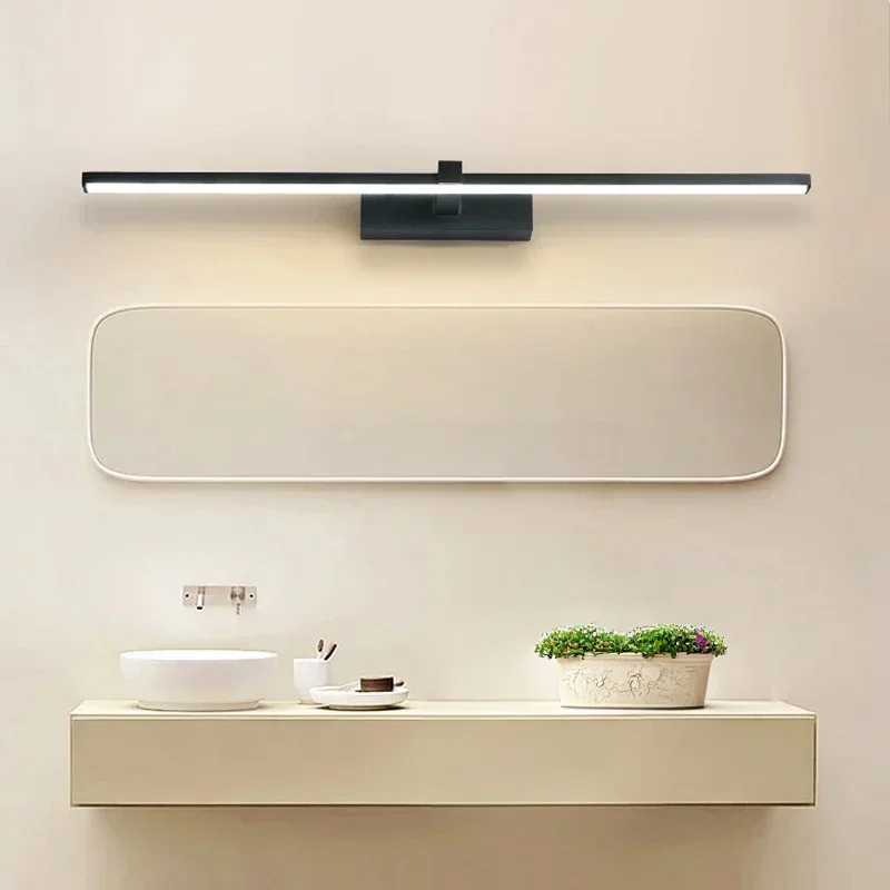 Modern-LED-Wall-Light-Bathroom-Mirror-Lamp-Bathroom-Bath-Mirror-Line ...