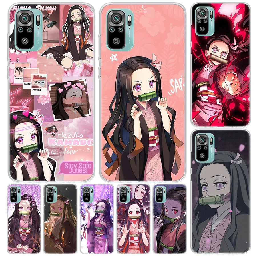 Demon-Slayer-Kamado-Nezuko-Cover-For-Xiaomi-Redmi-10-10C-12-12C-9-9C-9T ...