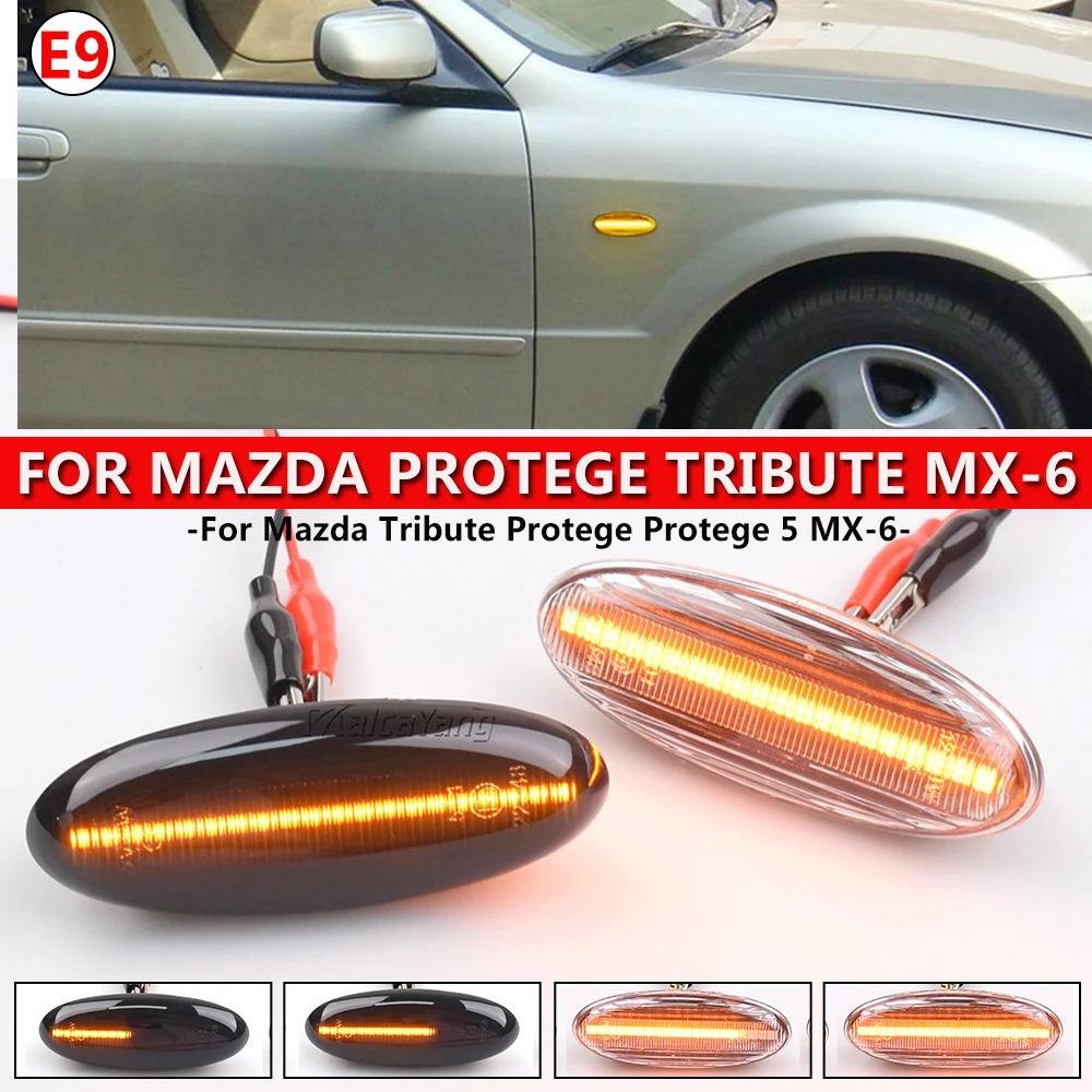 Dynamic-LED-Turn-Signal-Side-Marker-Blinker-Light-For-Mazda-Ranger ...