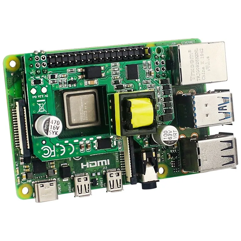 Raspberry-Pi-4B-PoE-HAT-with-Heatsink-5V-2A-Active-Power-Over-Over ...