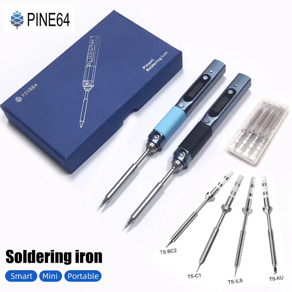 Pine64 Pinecil Soldering Iron | Pine 64 Soldering Iron | Dc5525 Soldering Iron - Electric ...
