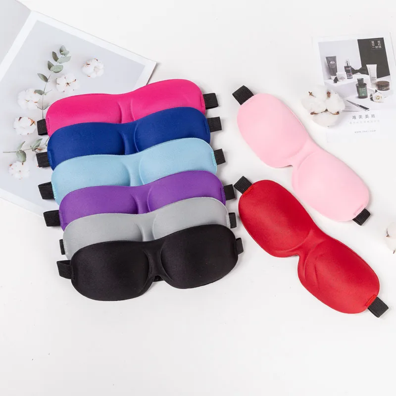 1-PCS-3D-Portable-Soft-Travel-Sleep-Rest-Aid-Eye-Mask-Cover-Eye-Patch ...
