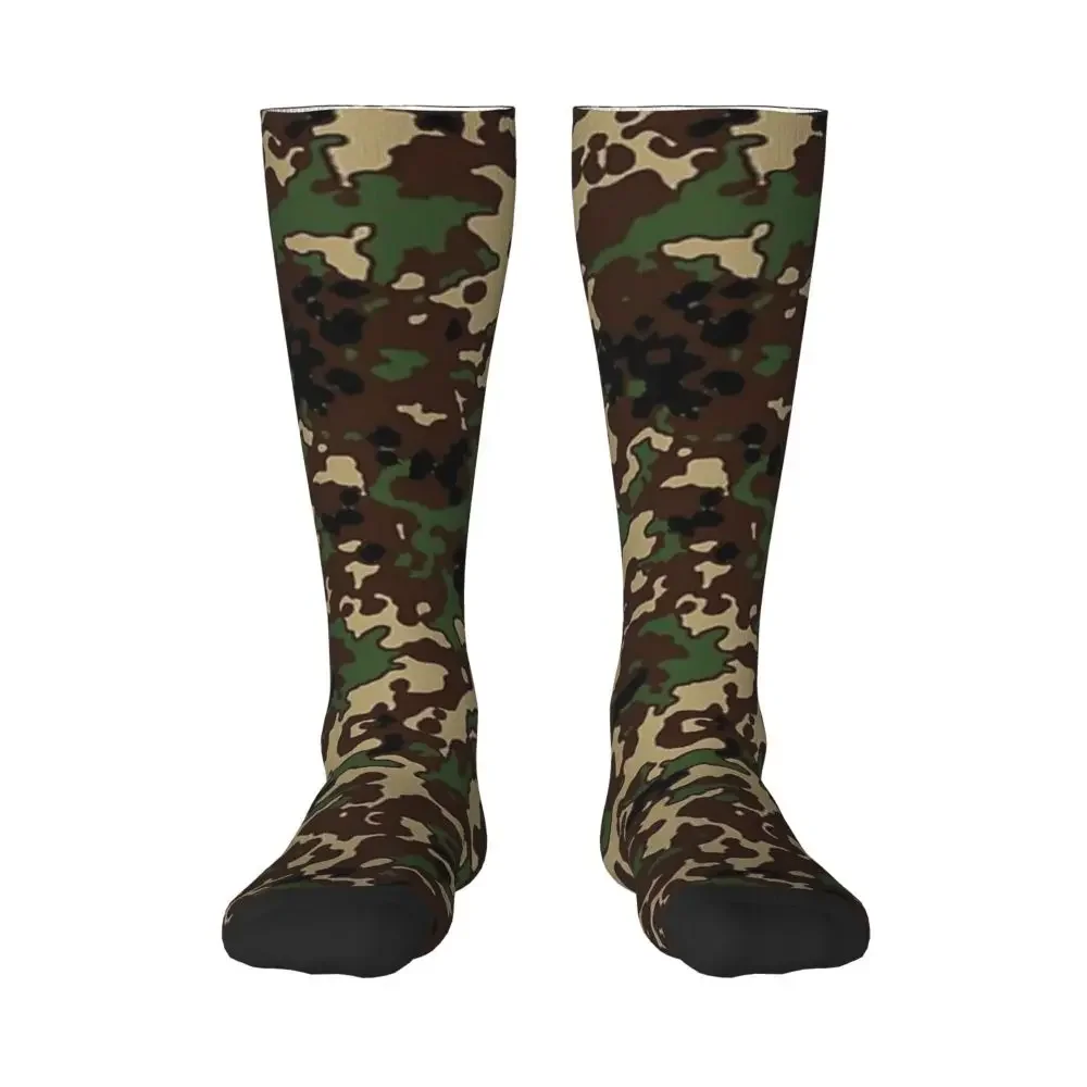 Flecktarn Camouflage Socks Harajuku Super Soft Stockings All Season ...