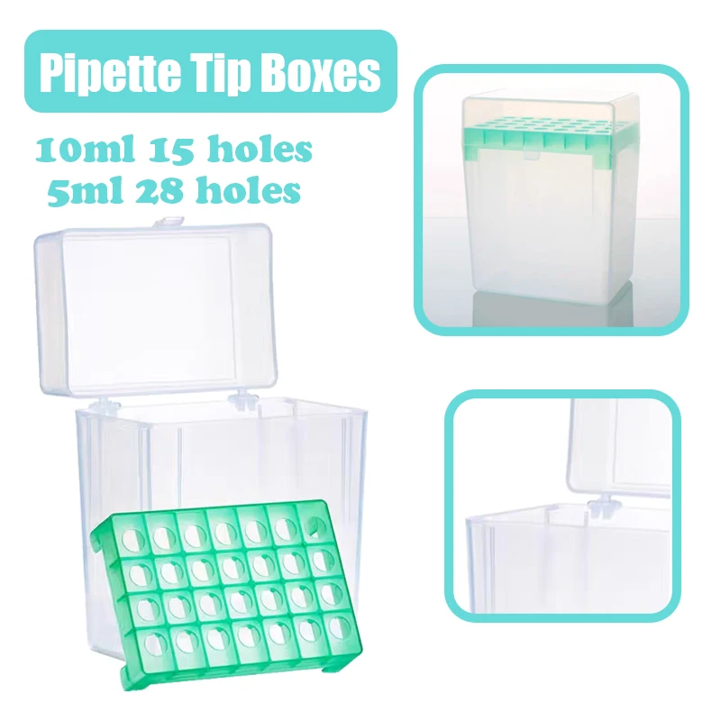 10ml15holes/5ml 28holes laboratory equipment multiple caliber Tip Box ...