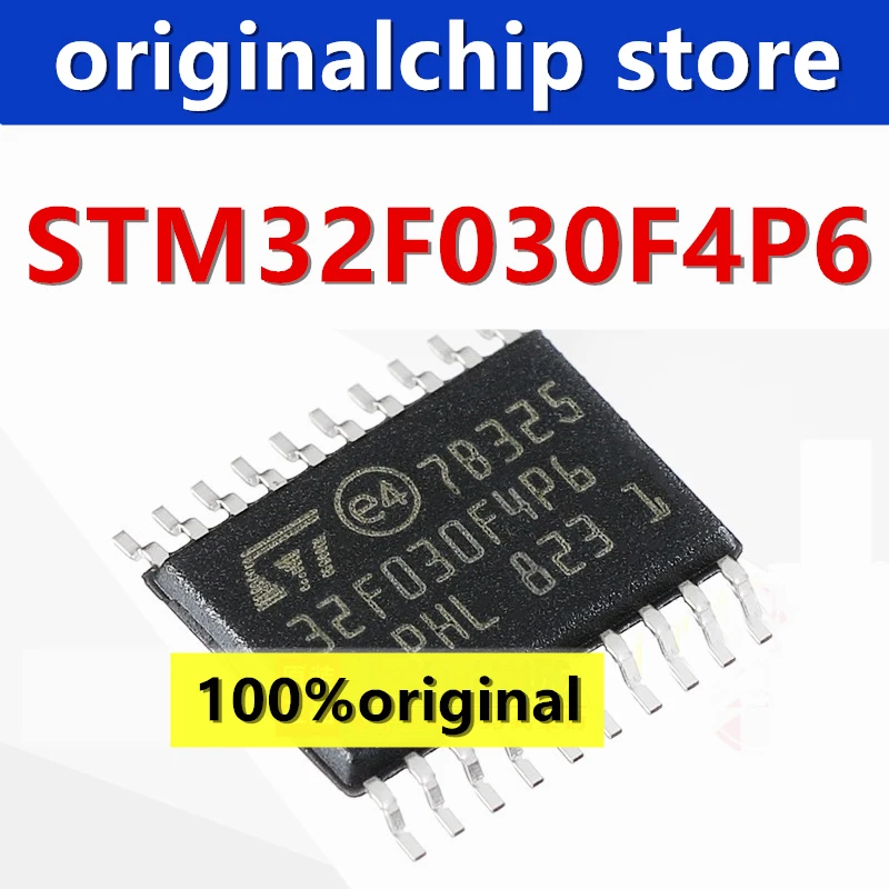 Fichas originais STM32F030F4P6 TSSOP20 chip do microcontrolador TSSOP ...