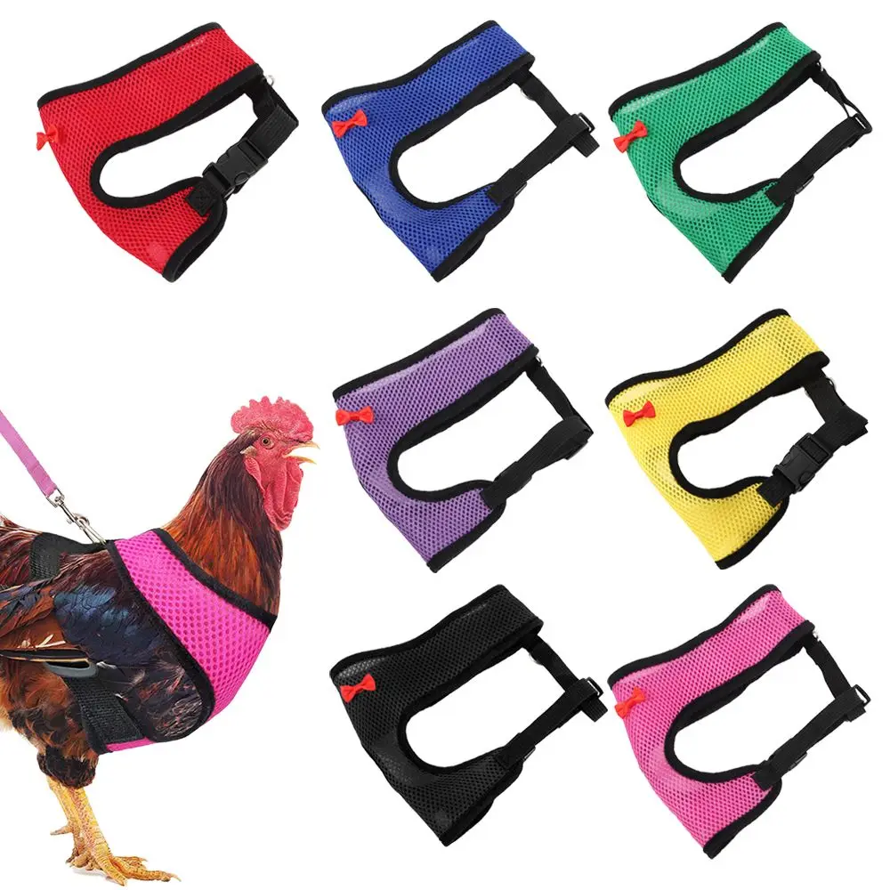 7 Styles Comfortable Hen Vest Breathable Mesh Chicken Training Harness ...