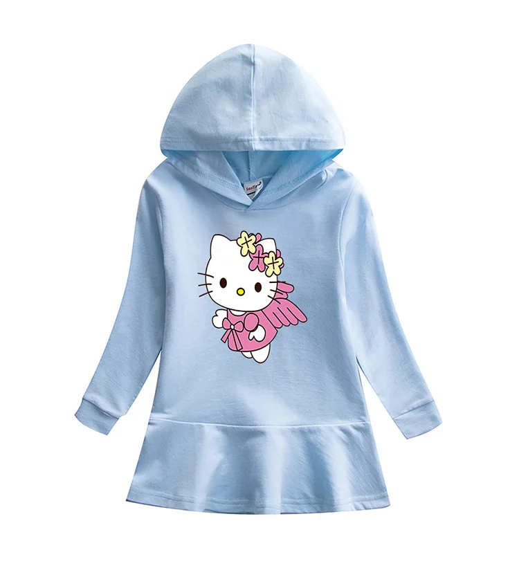Sanrio suéter con capucha de hello kitty para niños, abrigo de princesa ...