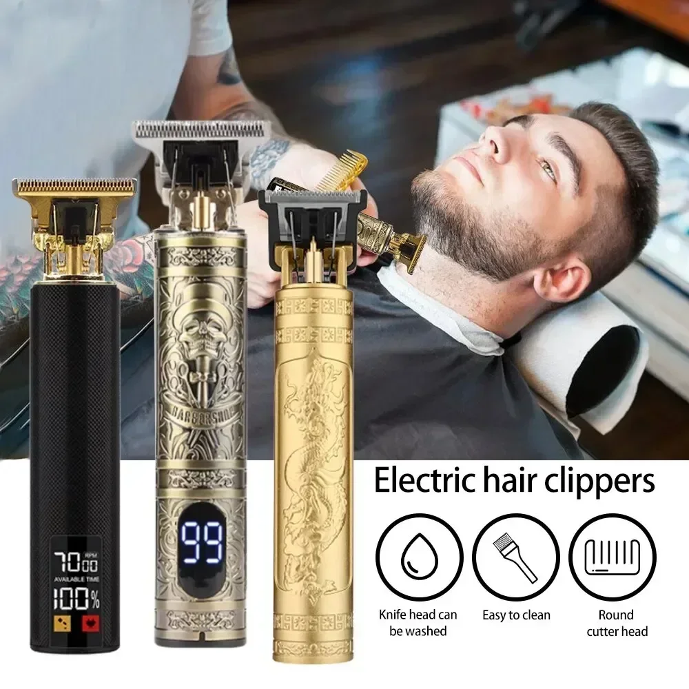 Tondeuse-cheveux-lectrique-sans-fil-pour-hommes-machine-de-d-coupe-de-cheveux-professionnelle-T9 ...