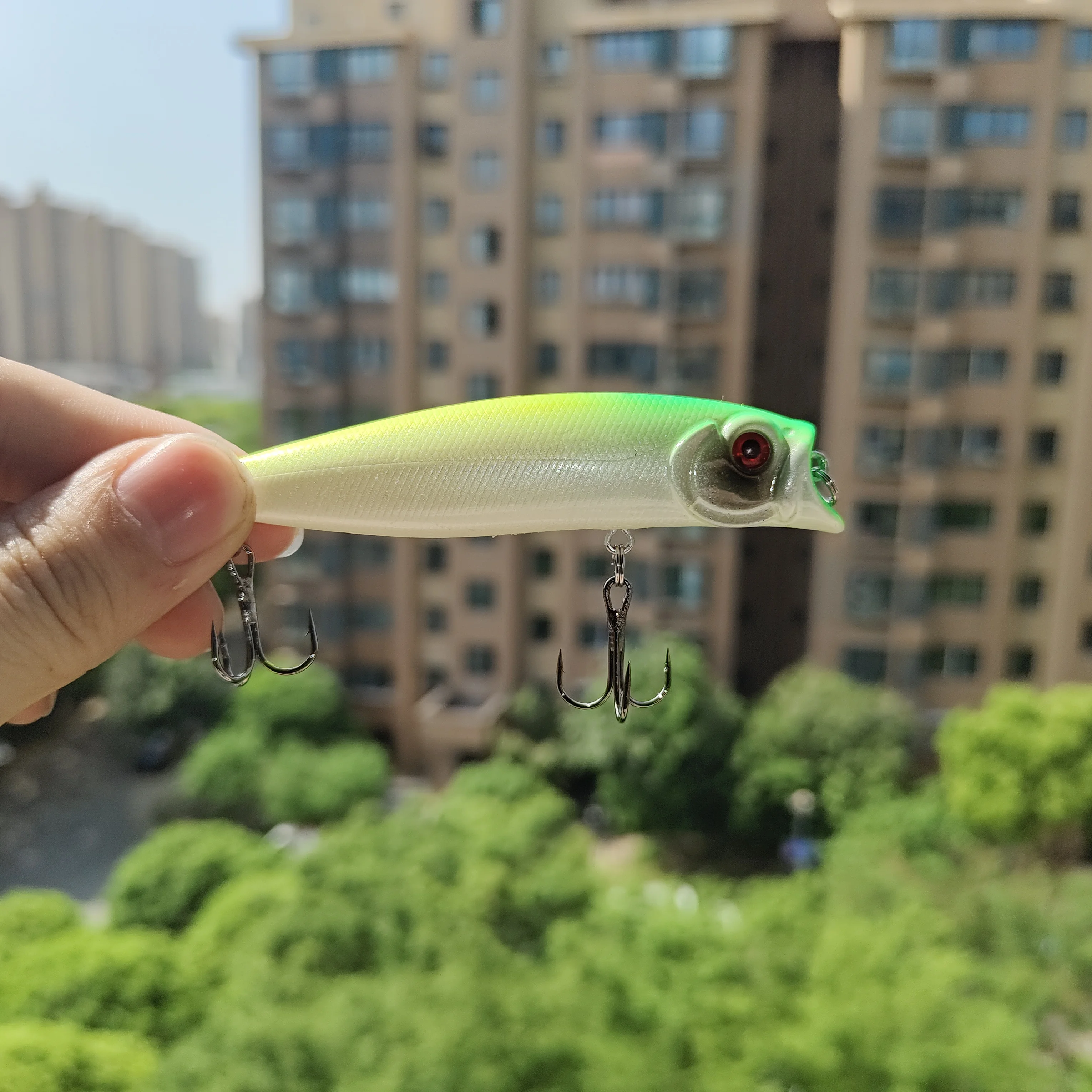 1PCS-Popper-Fishing-Lures-Wobblers-for-Pike-9cm-11-5g-Top-Water-Iscas ...