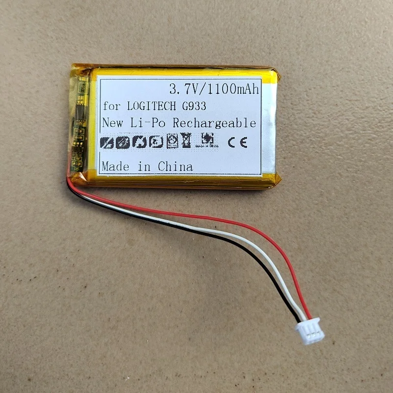 3-7V-Battery-for-LOGITECH-G933-Artemis-Spectrum-G533-Headset-Earphone ...