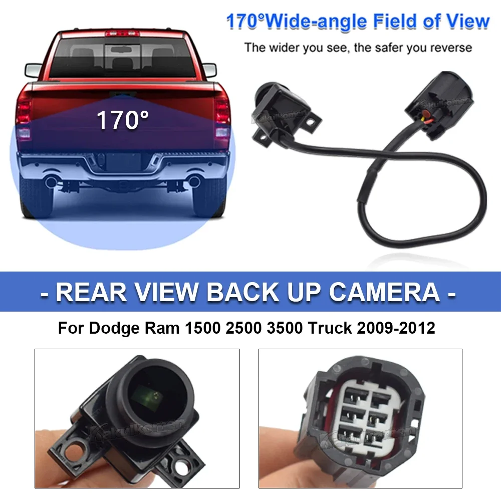 56054041AC For Dodge Ram 1500 2500 3500 Truck 2009-2012 Car Rear View ...