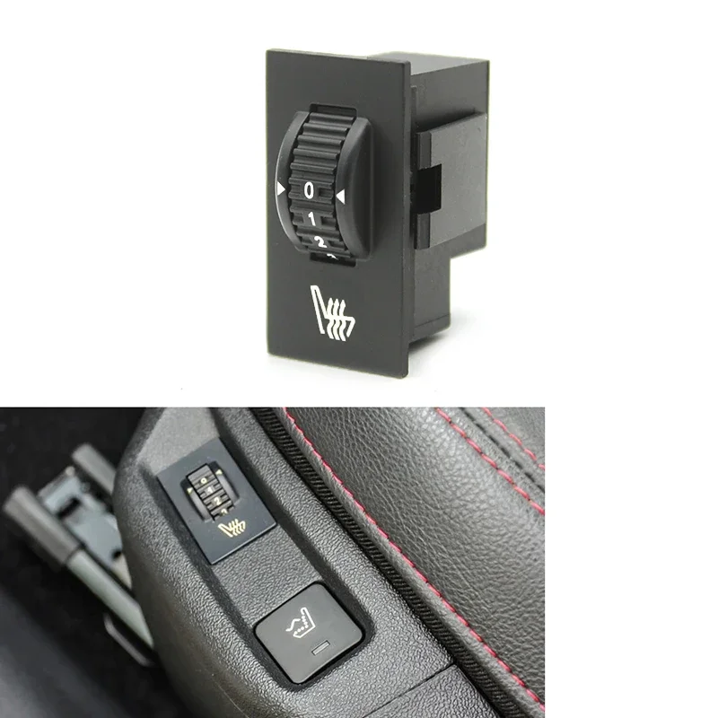Car Seat Heated Switch Heating Control Button for Peugeot 207 308 407 ...