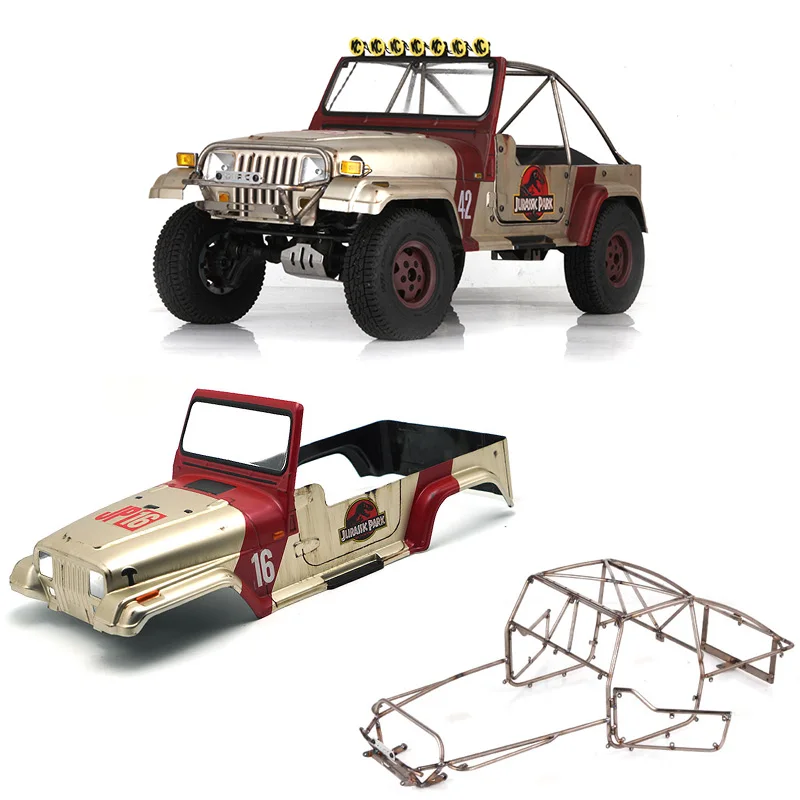 T4-Titanium-Alloy-Tube-Frame-Roll-Cage-YJ-Body-Shell-Jurassic-Park-for ...