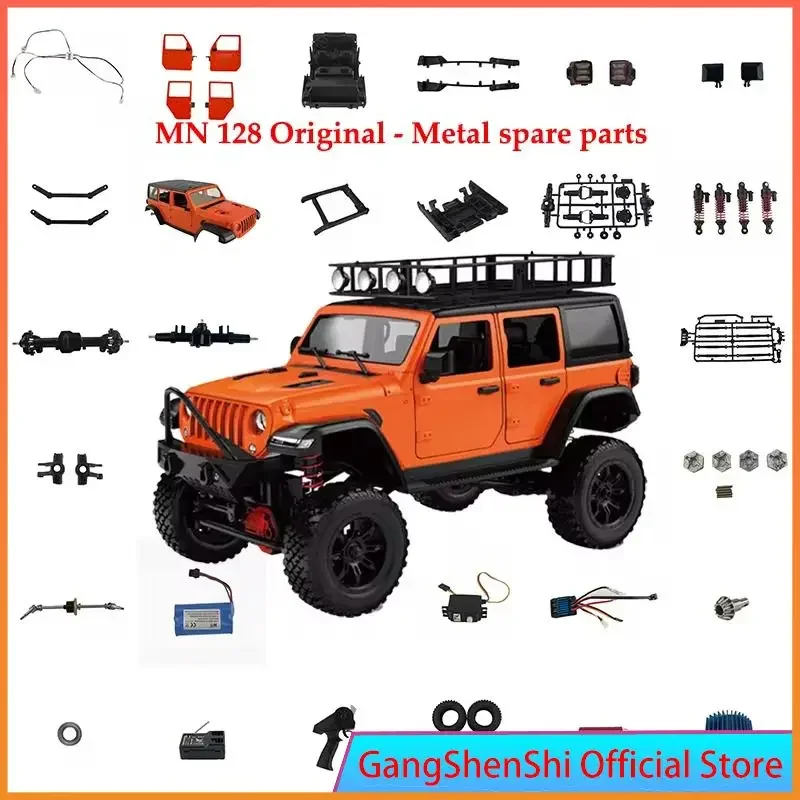MN128-1-12-RC-Car-Accessories-MN-MODEL-Metal-Front-and-Rear-Axle ...
