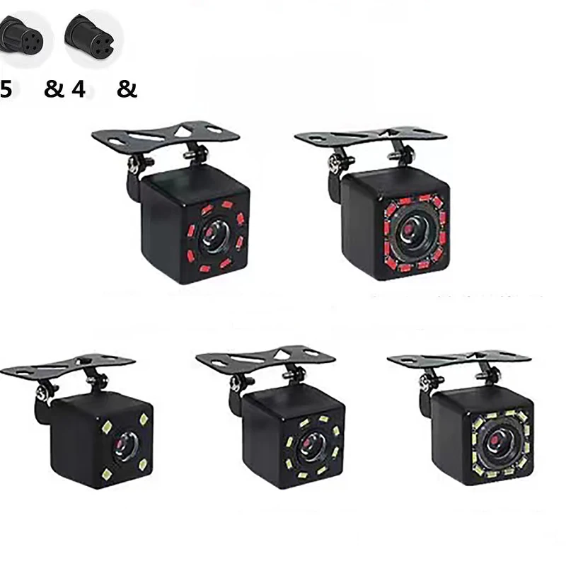 car-dashcam-4-pin5-pin-rear-view-camera-redlight-HD-night-vision-backup ...