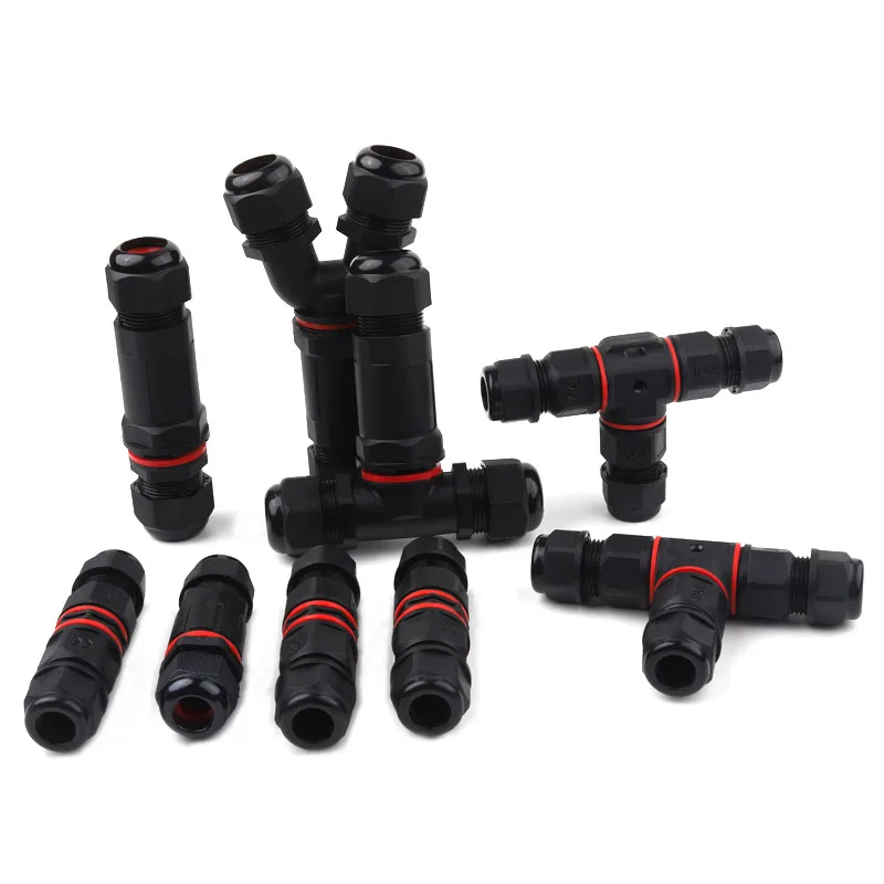 IP68 cable waterproof connector wire waterproof joint I/Y/T Shape ...
