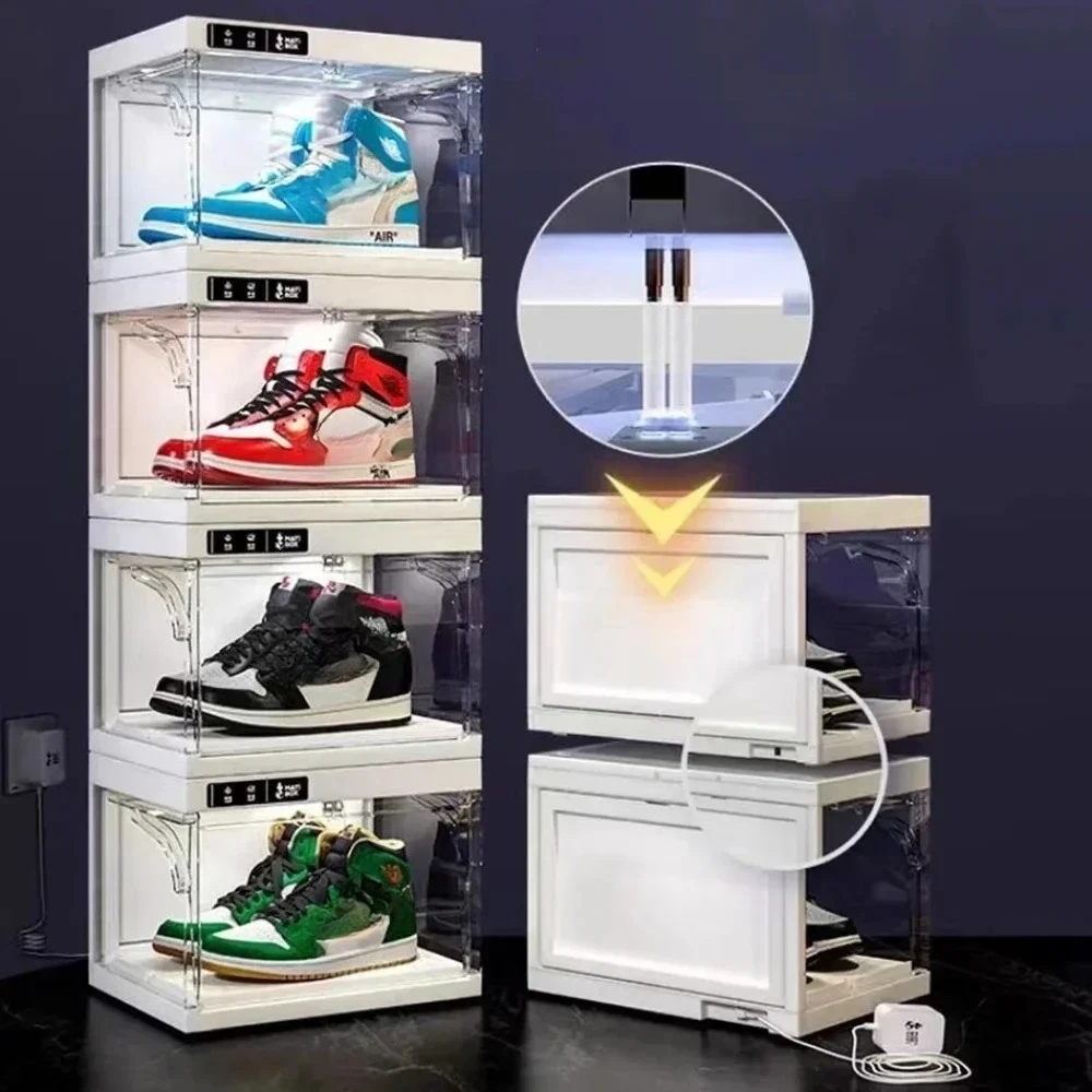 Remote Control Intelligent Electric Storage Box - LED Light Display ...