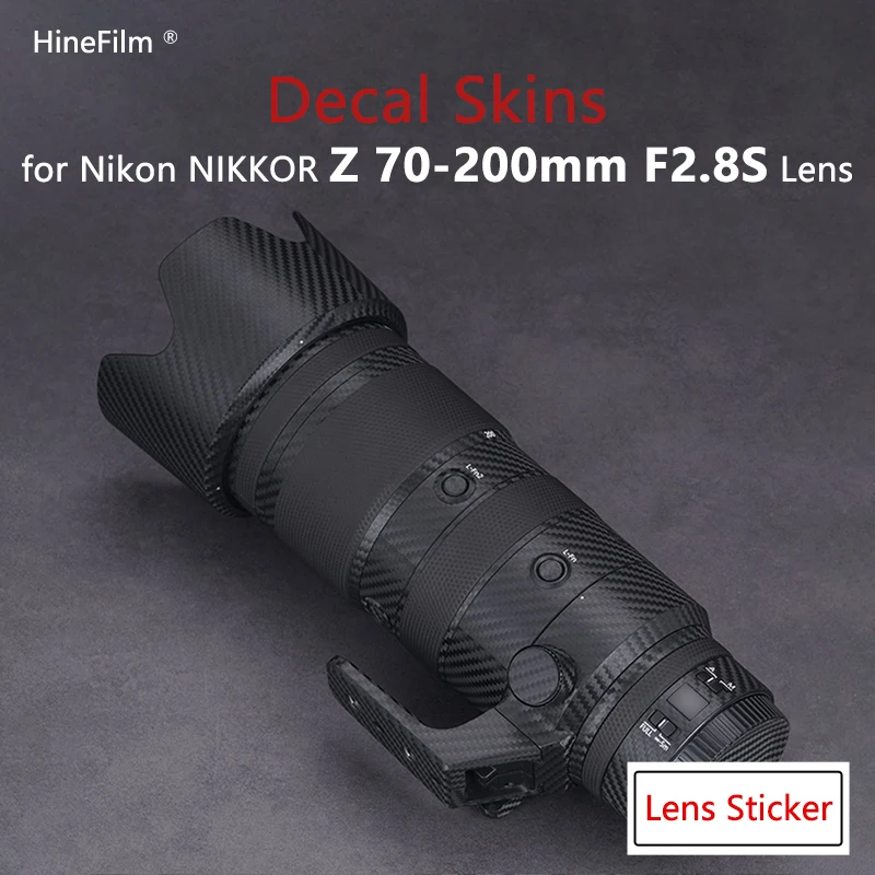 NiKKOR 70200 F2.8 S Lens Decal Skin for NIKON Z 70-200mm f/2.8 VR S ...