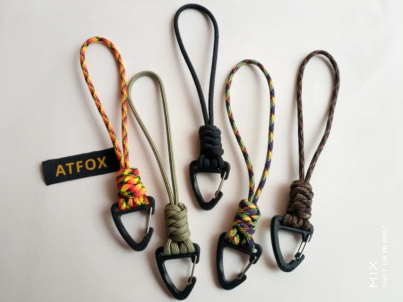 Seven core umbrella rope hanging key hanging rope key chain anti lose ...