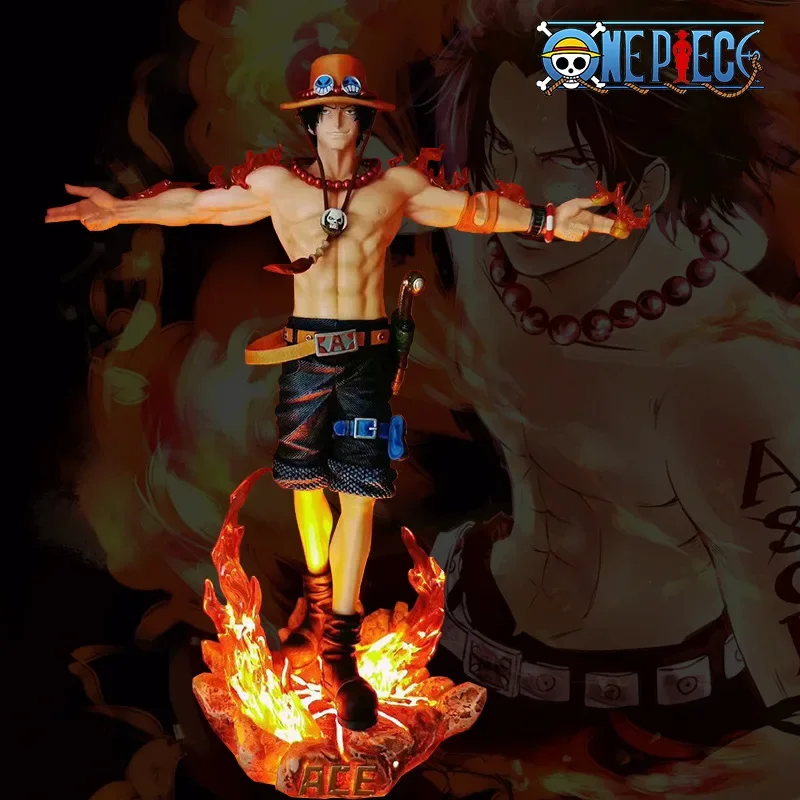 One-Piece-Ace-Anime-Figure-Portgas-D-Ace-Action-Figures-Estatueta-Gk ...