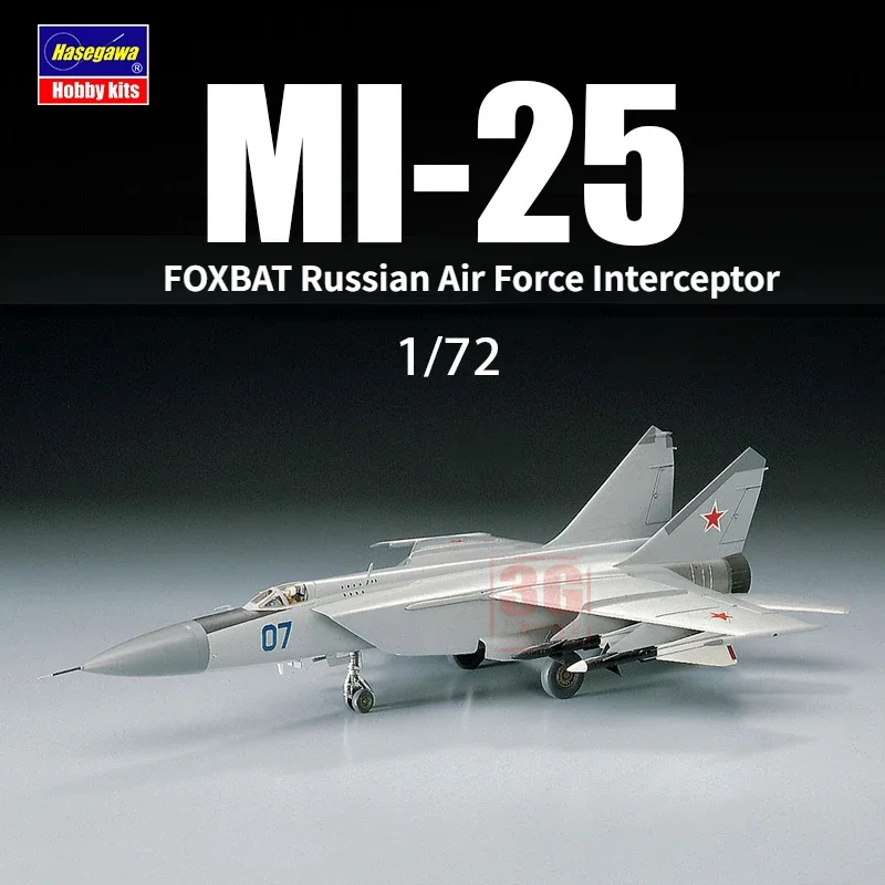 Hasegawa-00434-Plastic-Aircraft-Model-1-72-MiG-25-FOXBAT-Russian ...