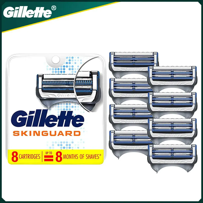 Original-Gillette-SkinGuard-Men-s-Razor-Blade-Refill-2-Layers-for ...