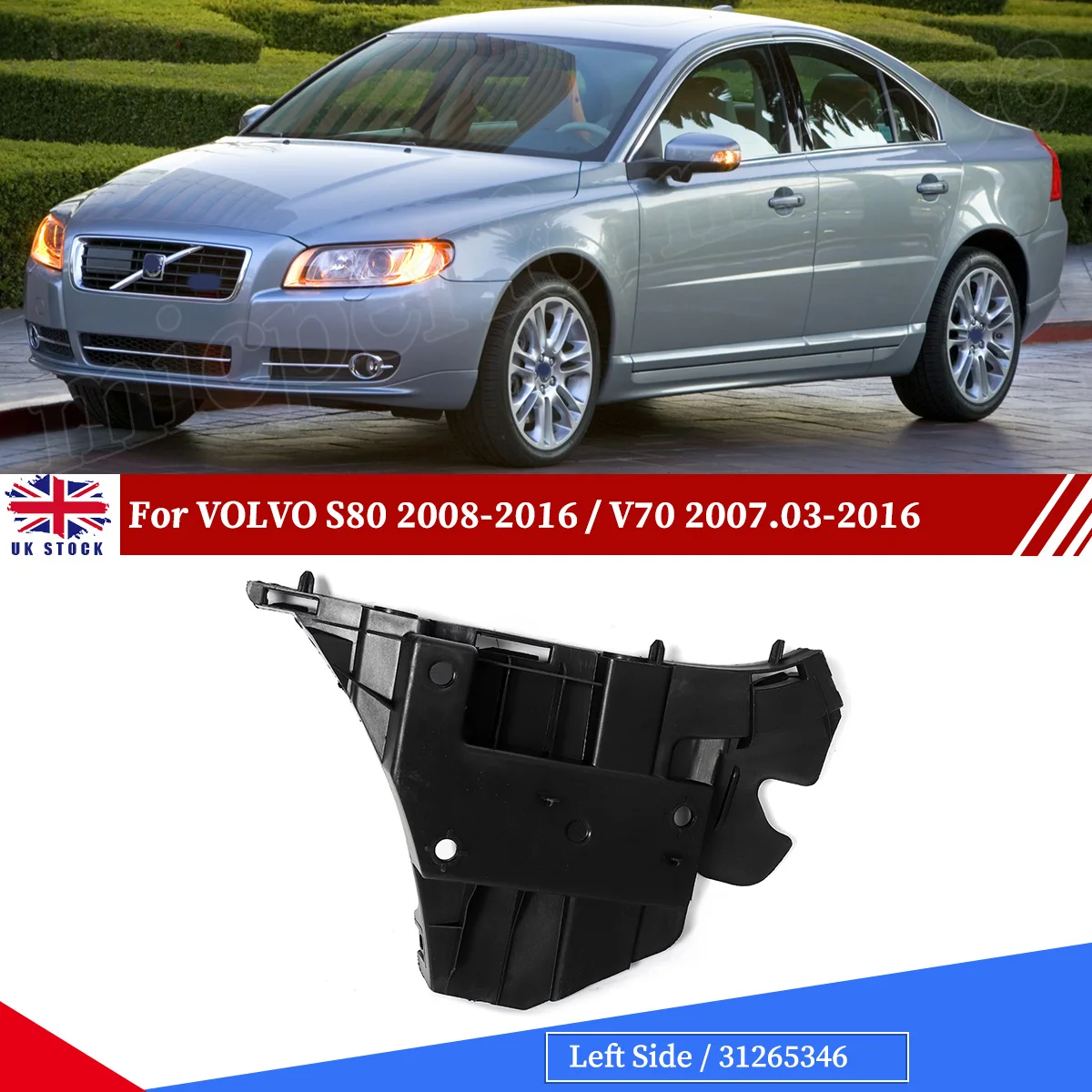 31265347 31455311 for Volvo S80 2008 2009 2010-2016 Front Bumper ...