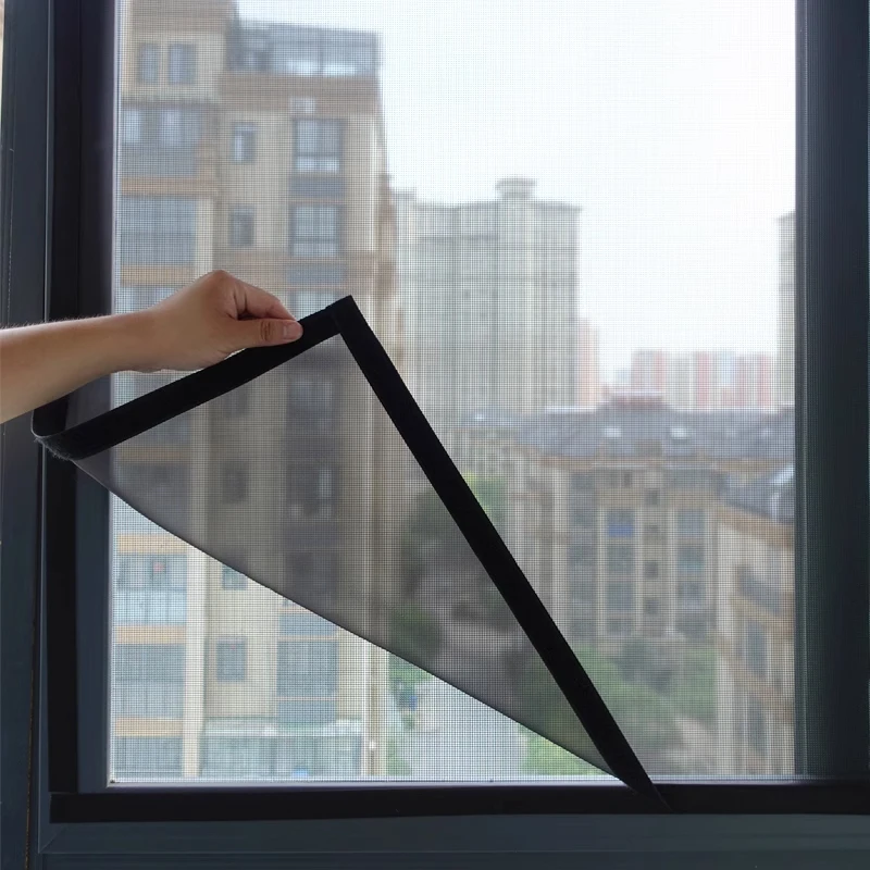 Customizable size anti-mosquito window screen self adhesive window ...