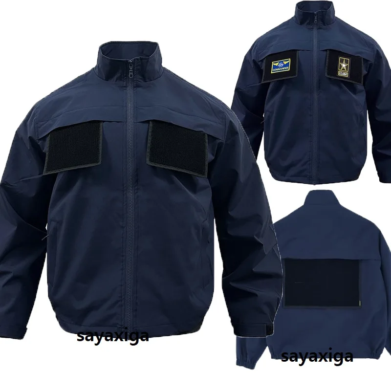 Gabardina-corta-del-FBI-para-hombre-y-mujer-chaqueta-t-ctica-de-agente ...