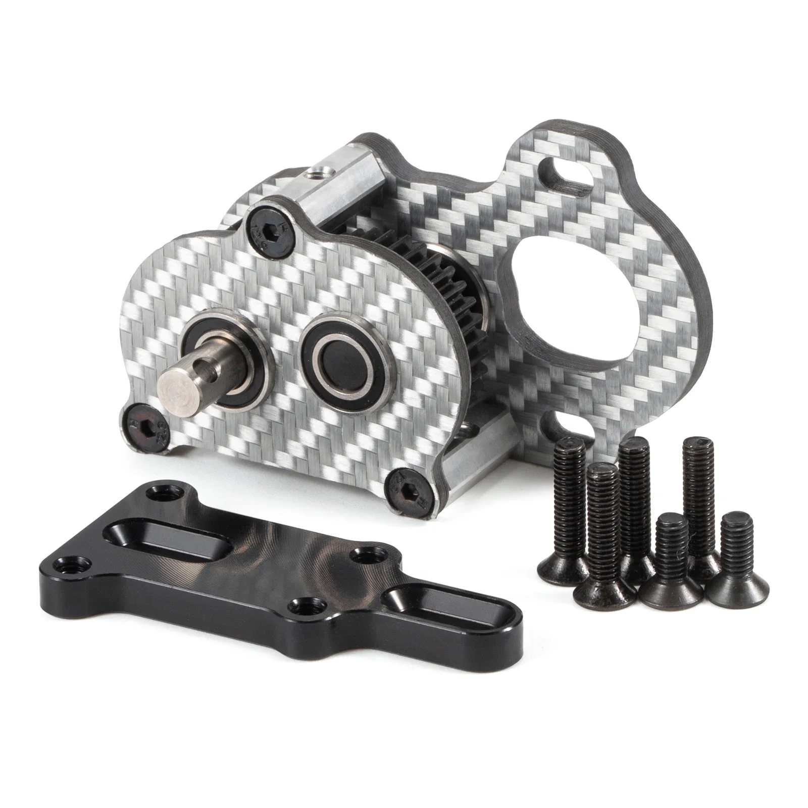 48P Silver Carbon Ultralight Portal Transmission Tiny Gearbox for LCG ...