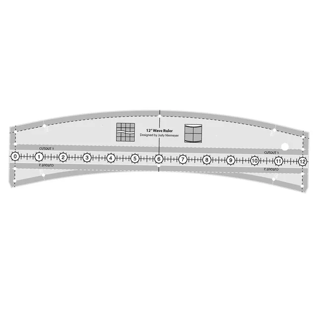 Quick Curve Quilting Ruler Sewing Patchwork Template Set DIY Home ...