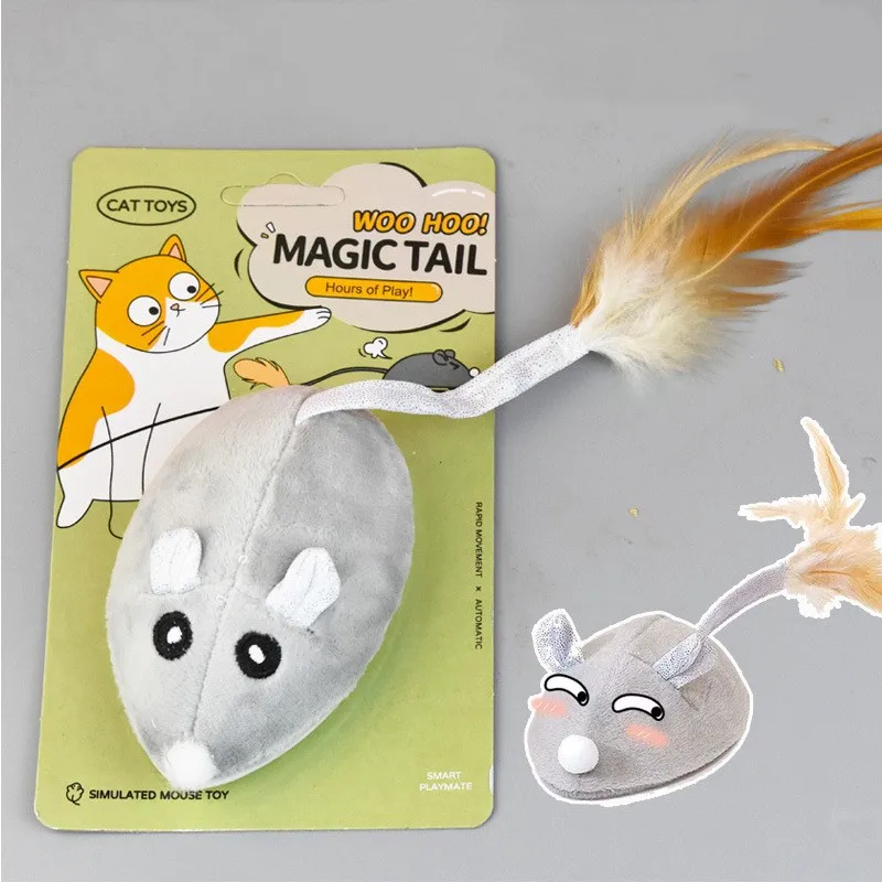Smart-Sensing-Mouse-Cat-Toys-Interactive-Electric-Stuffed-Toy-Cat ...