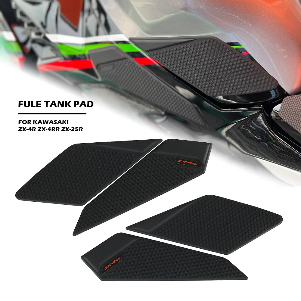 Motorcycle Fuel Tank Traction Side Pad Knee Grip Decal Protective ...