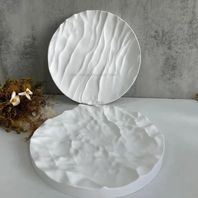 27cm-Large-Circle-Resin-Tray-Mold-Silicone-Wave-Dish-Mould-Round ...