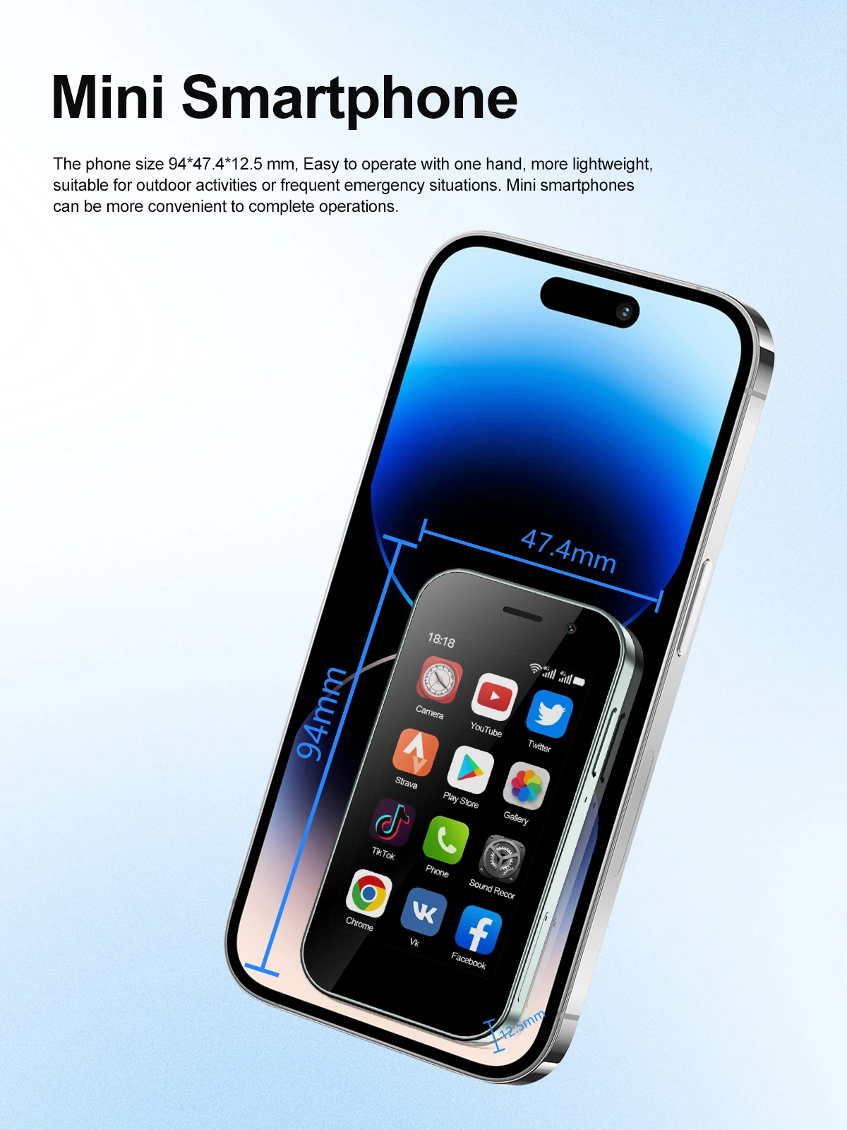 SERVO KING9000 4G LTE Cellular Mini Smartphone Android 10.0 Dual SIM ...