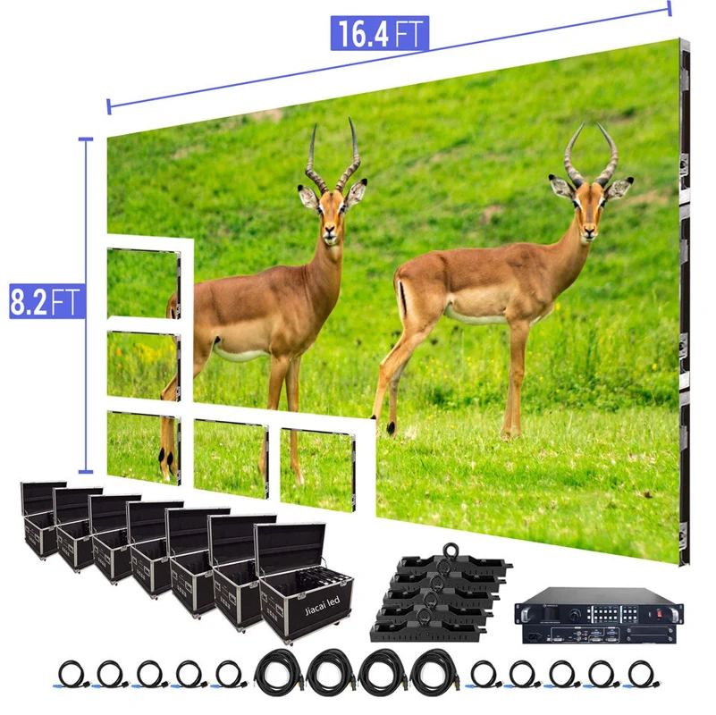 SMD Full Color LED Backdrop Video Wall Panel P2.604 Outdoor Rental LED ...