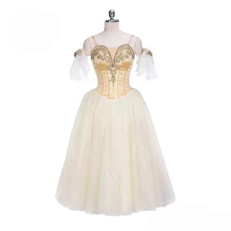 Professional-ballet-repertoire-stage-performance-competition-long-gauze ...